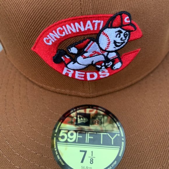 New Era | Accessories | New Era 59fifty Bourbon And Suede Cincinnati ...